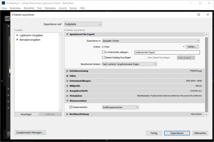 Wasserzeichen erstellen & Fotos schützen